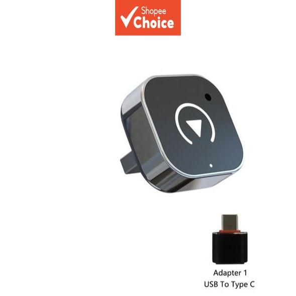 Wireless Carplay Android Auto Adapter Fast Connect Compact Plug Play ...