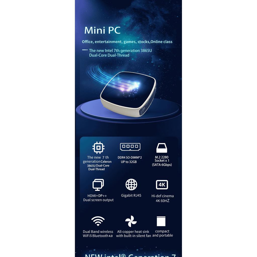 SZBOX Z38 3865U Mini PC | Shopee Philippines