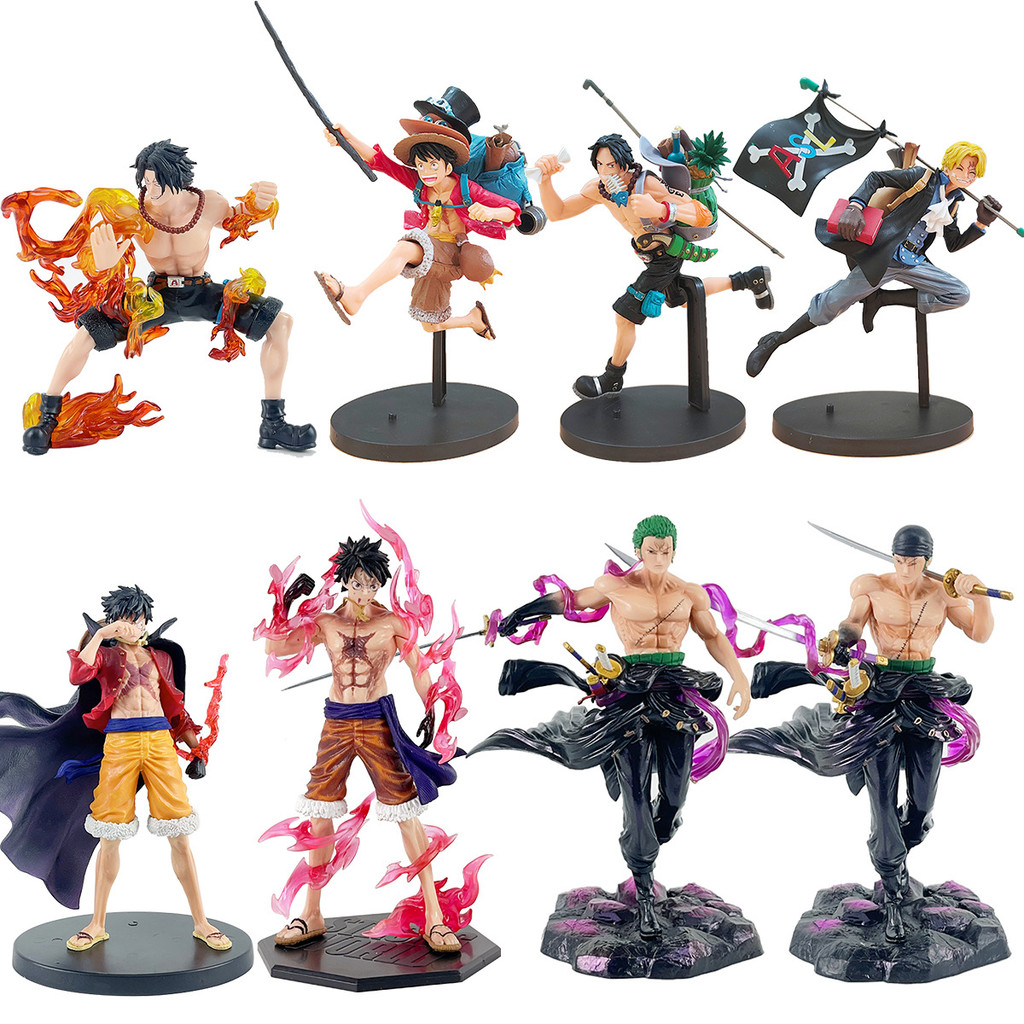 Anime Figure One Piece One Piece Running Onishima Luffy Zoro Ace Yamaji ...