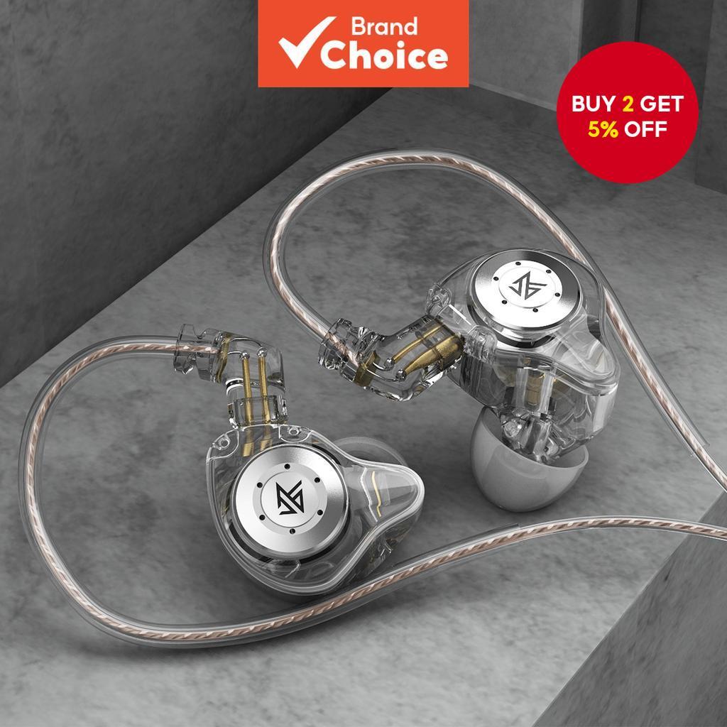 KZ EDX Pro Wired Headphones In Ear Monitors Dual DD Earphones HIFI ...