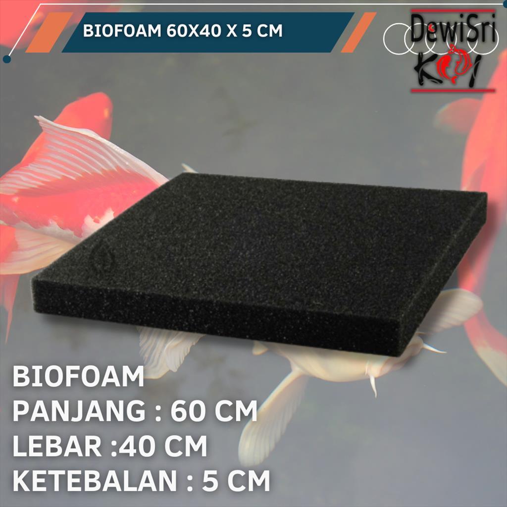 BioFoam Foam Cotton 60x40x5 Fish Pond Filter Media Bio Foam Biospons ...