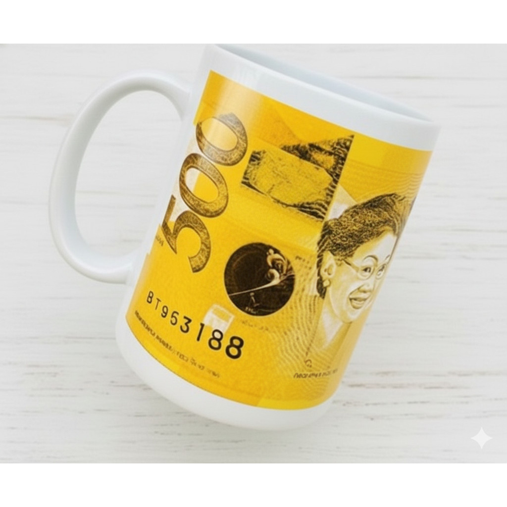 Philippine Bill Mug 11oz - Peso Design for perfect for ALL AGES AND ...