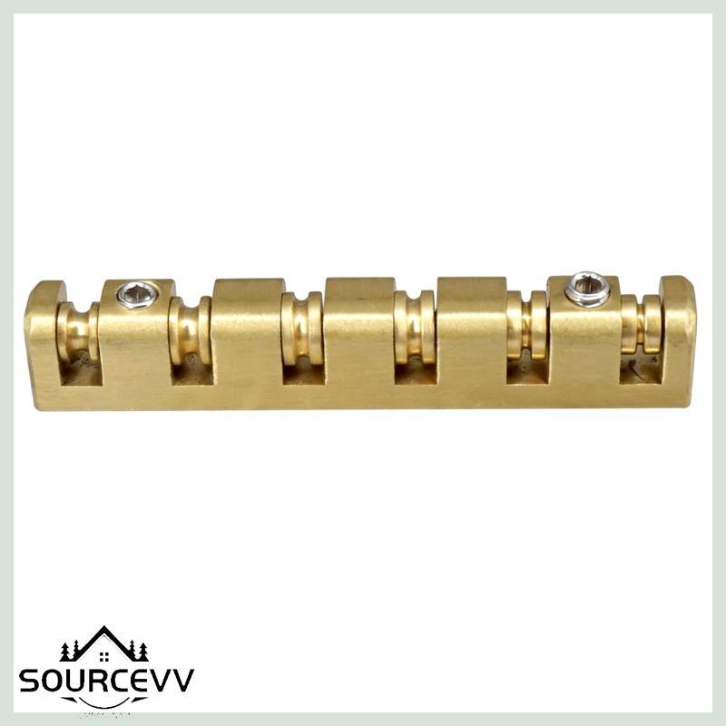 sour Brass Guitar Nut Improves Resonance and Tuning Stability for 6 ...