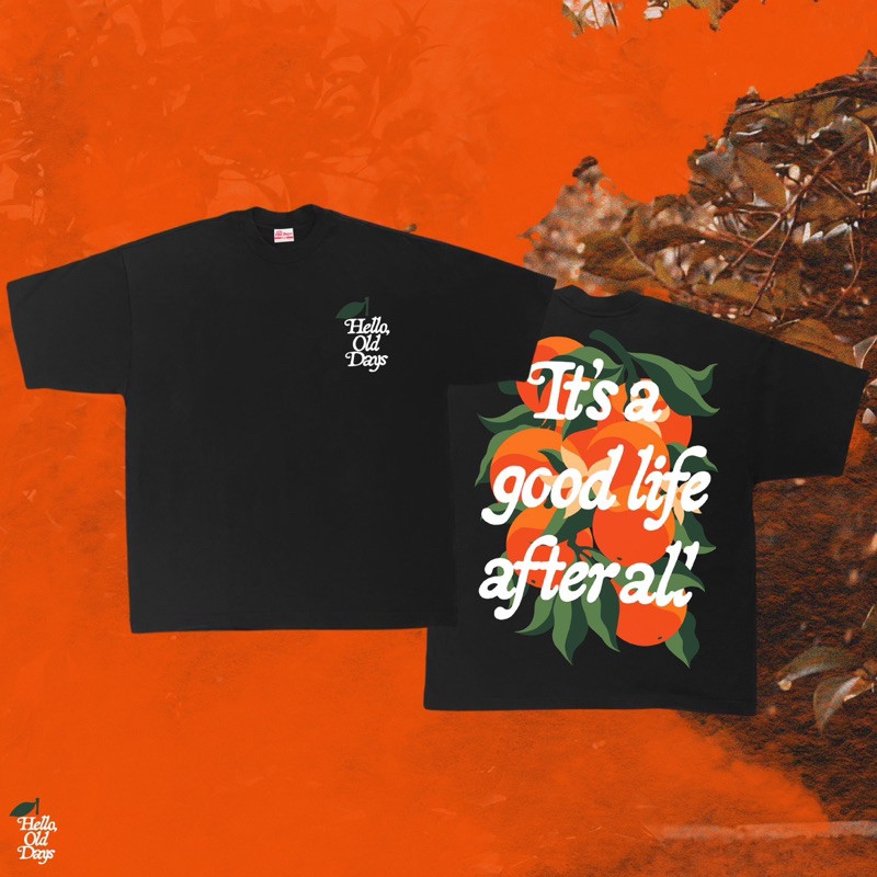 IT'S A GOOD LIFE AFTER ALL - CLEMENTINE | Cotton short sleeve | S-3XL ...