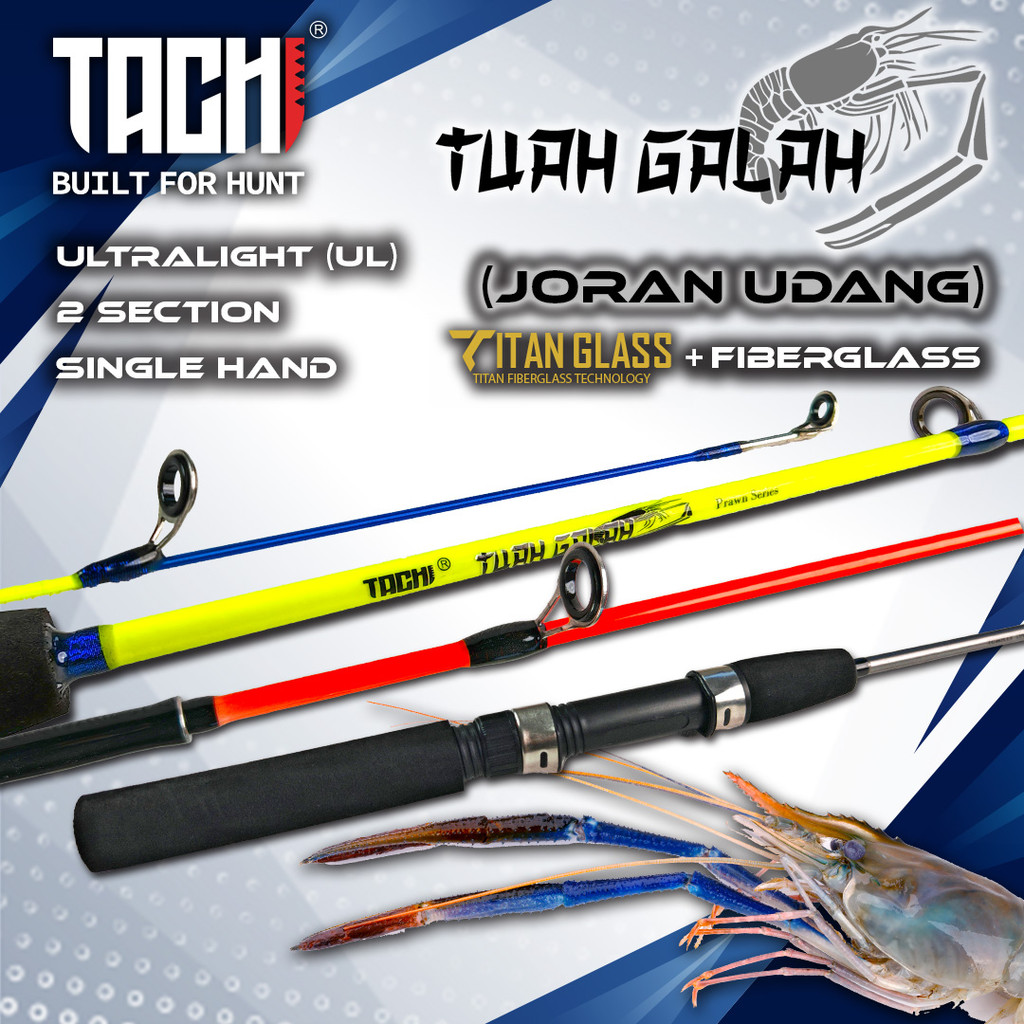 TACHI Tukah Pole Pole Shrimp Rod 1.2M 1.4m Ultralight Fishing Rod ...
