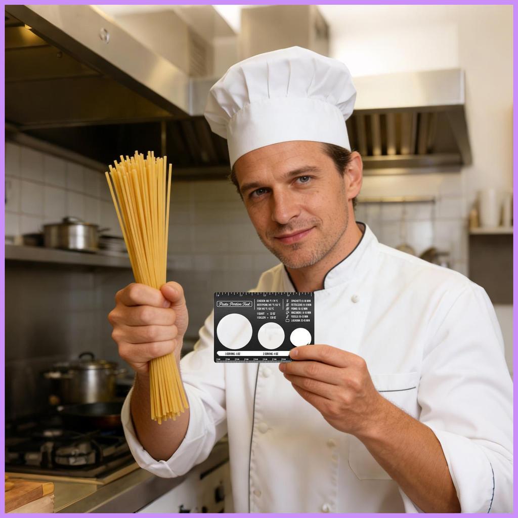 Quick Pasta Measuring Tool Noodle Cooking Ruler Kitchen Accessories ...