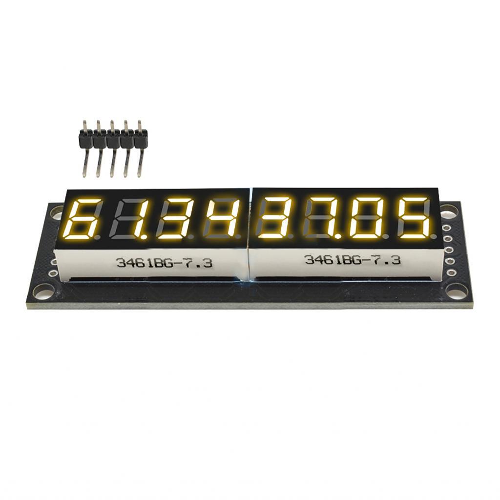 Skejnojj 8 Digit Digital Tube Display Module Reliable 5V 7 Segment ...