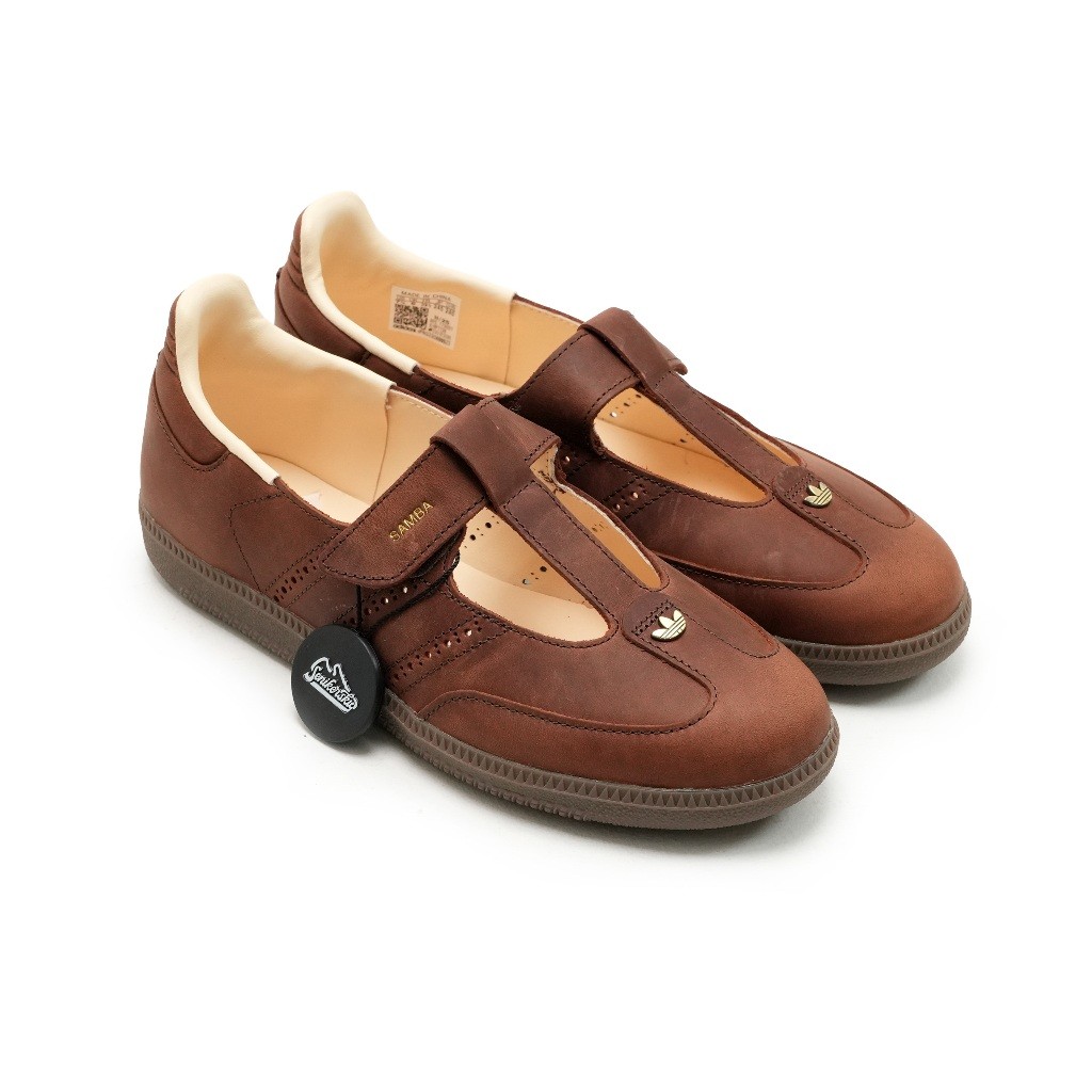 Adidas Samba Mary Jane Leather Brown Womens | Shopee Philippines