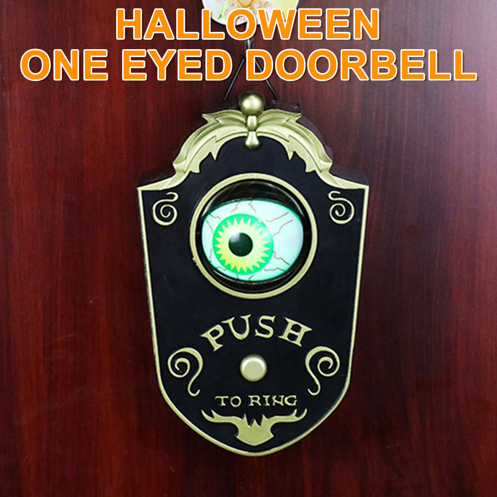 [Babilong.ph] Animated Eyeball Halloween Doorbell with Spooky Sounds ...