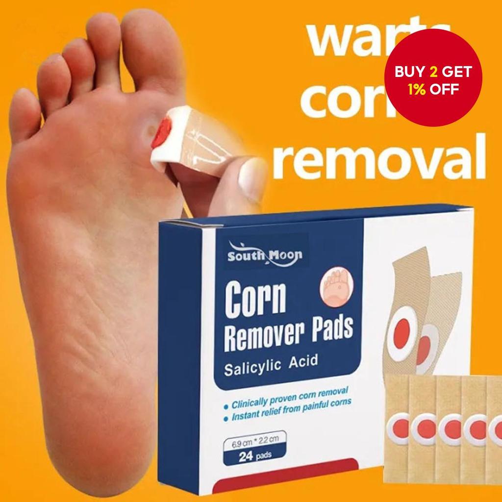 South Moon 24PCS Warts remover Foot Corns Remover Patch To remove ...