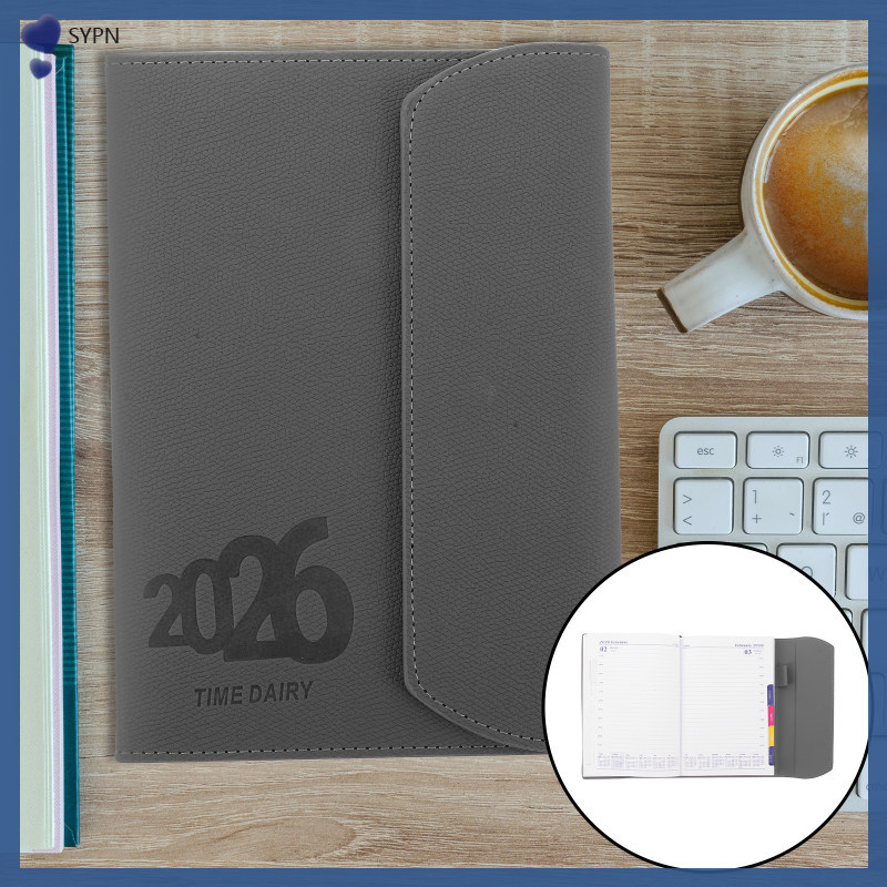 Daily Planner 2026 Full Page Per Day Journal Notebook - Time Diary ...