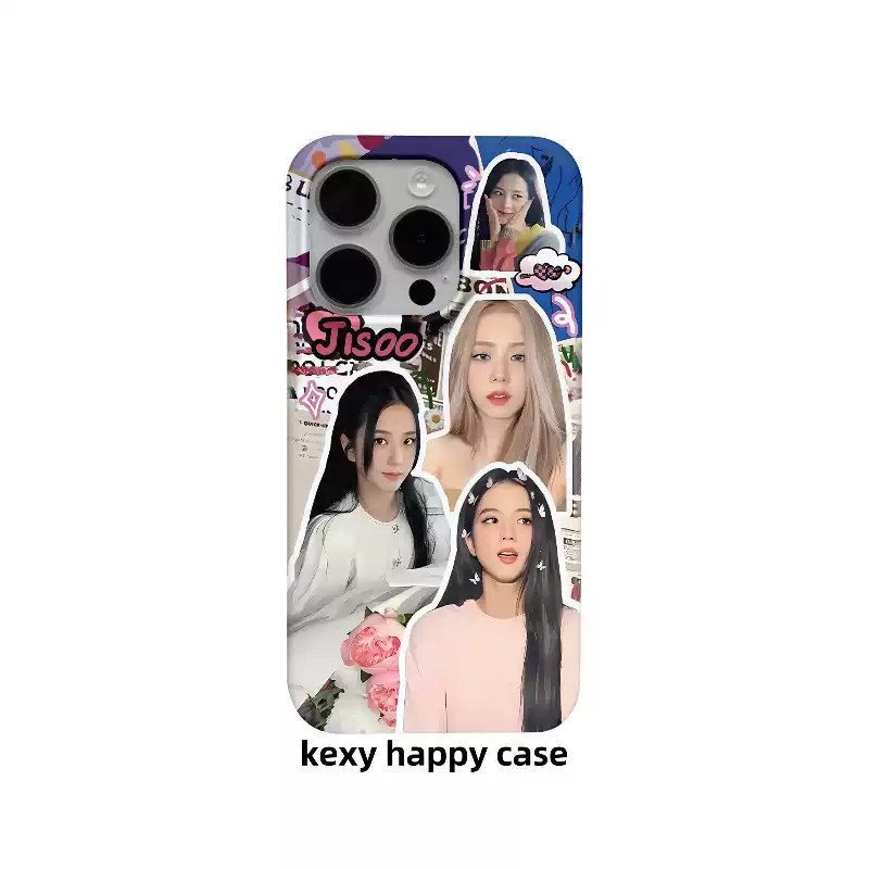 JISOO Celebrity Goddess High-Value Girl Popular Matte Protective Case ...