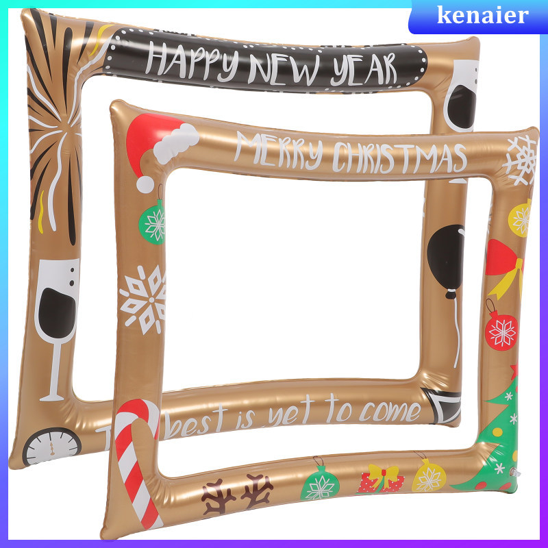 Assorted Color na Masayang Pasko Photo Booth Lobo Prop para sa Palamuti ...