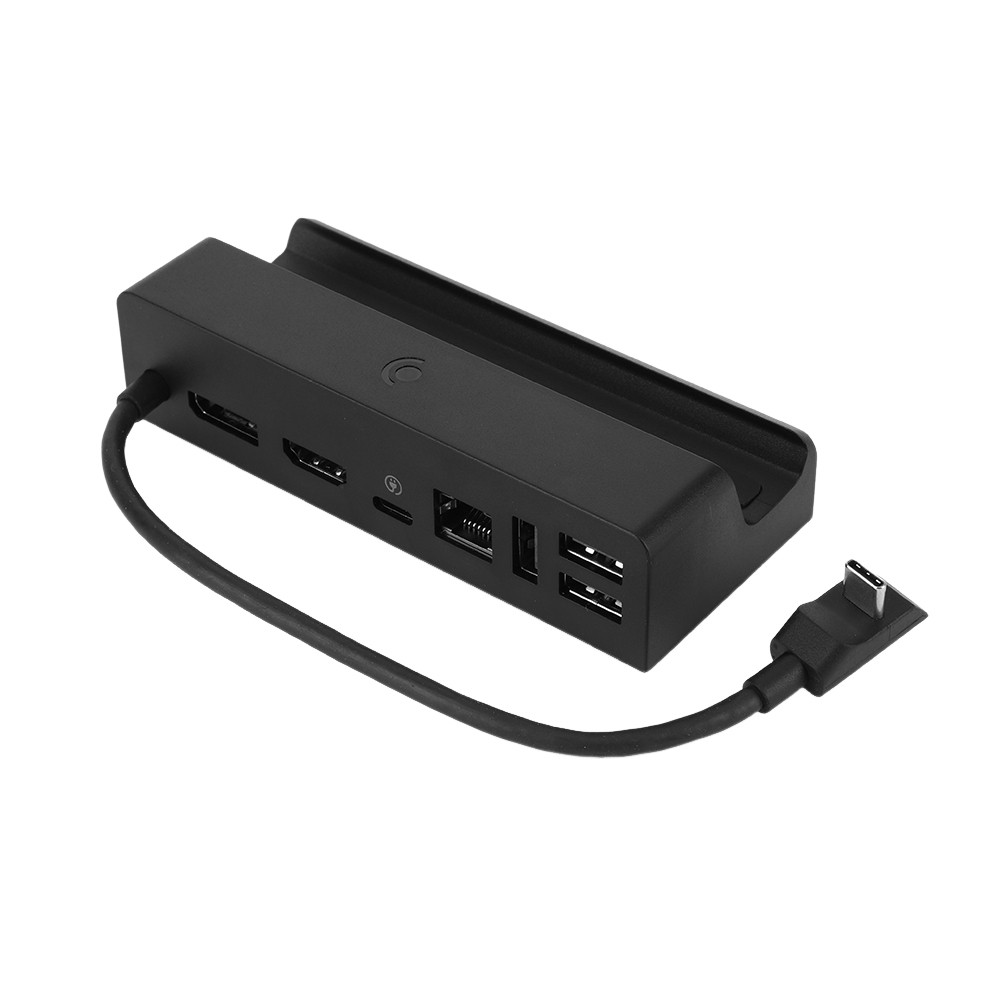 For Steam Deck Docking Station with US Power Supply Expansion Dock Base ...