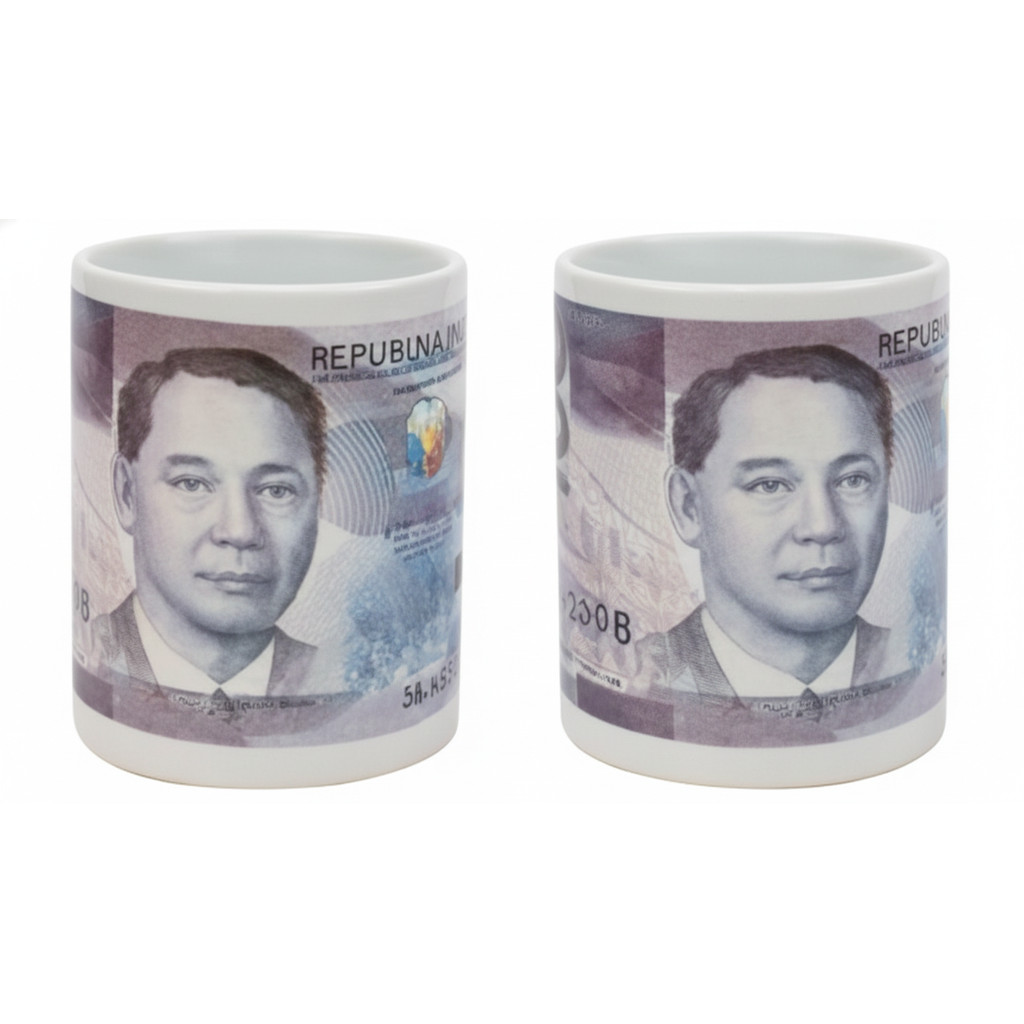 Philippine Bill Mug 11oz - Peso Design for perfect for ALL AGES AND ...