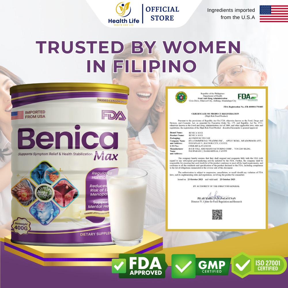 Benica Max Women Health Milk | Hormone Balance & Fibroid Support ...