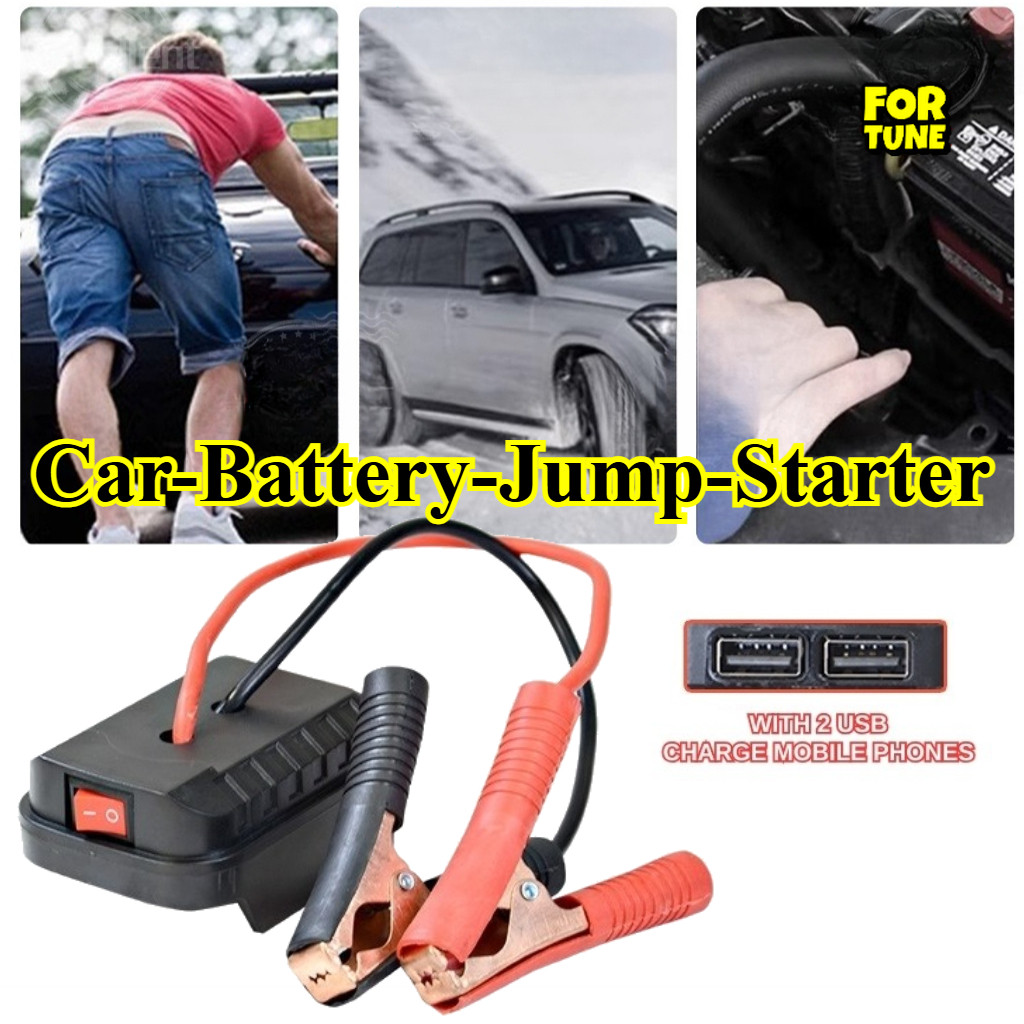 20V Car Jump Starter/Power Bank Makita battery convert to jump starter ...