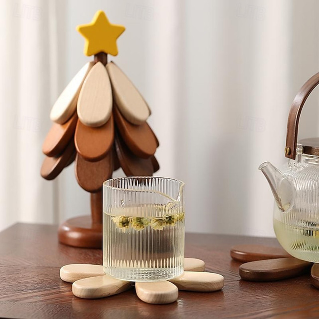 Heat Insulation Mats Cup Pan Coaster Foldable Coasters Dining Table ...