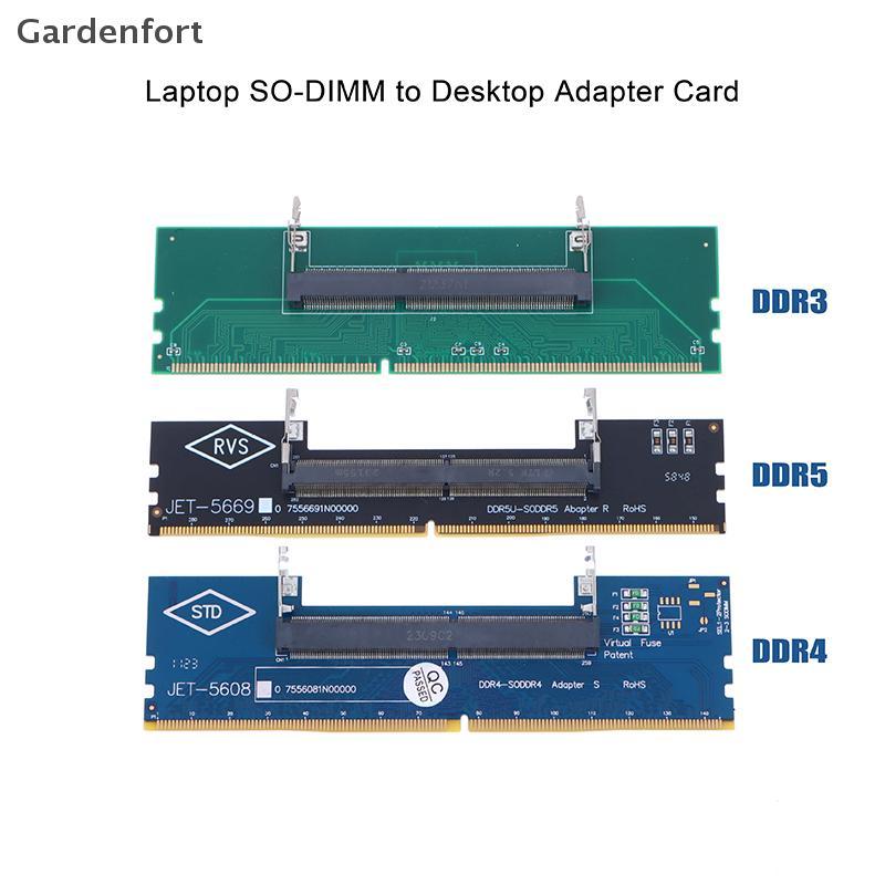 null DDR3 DDR4 DDR5 Laptop SO-DIMM to Desktop Adapter Card Converter ...
