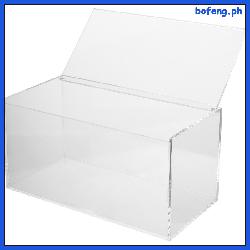 Acrylic na Kahon para sa Tahanan na Panatilihan ng mga Figurine, Alahas ...
