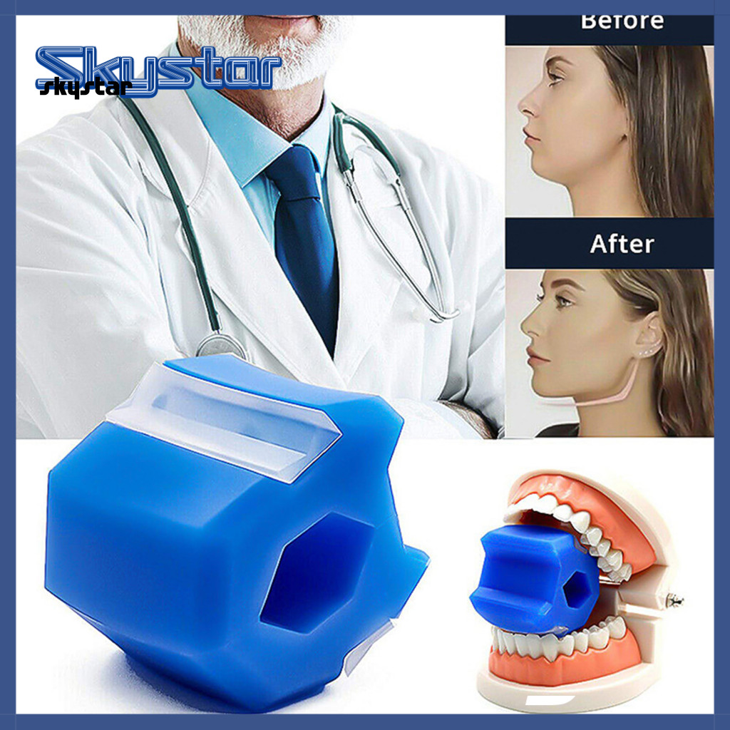 skystar Sixth-generation Jawline Exerciser Mouth Chew Bite for Body ...
