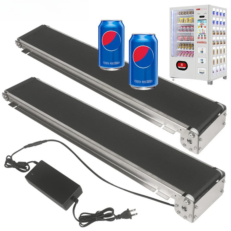 600mm Mini Conveyor Belt Automatic Vending Machine Stainless Steel ...