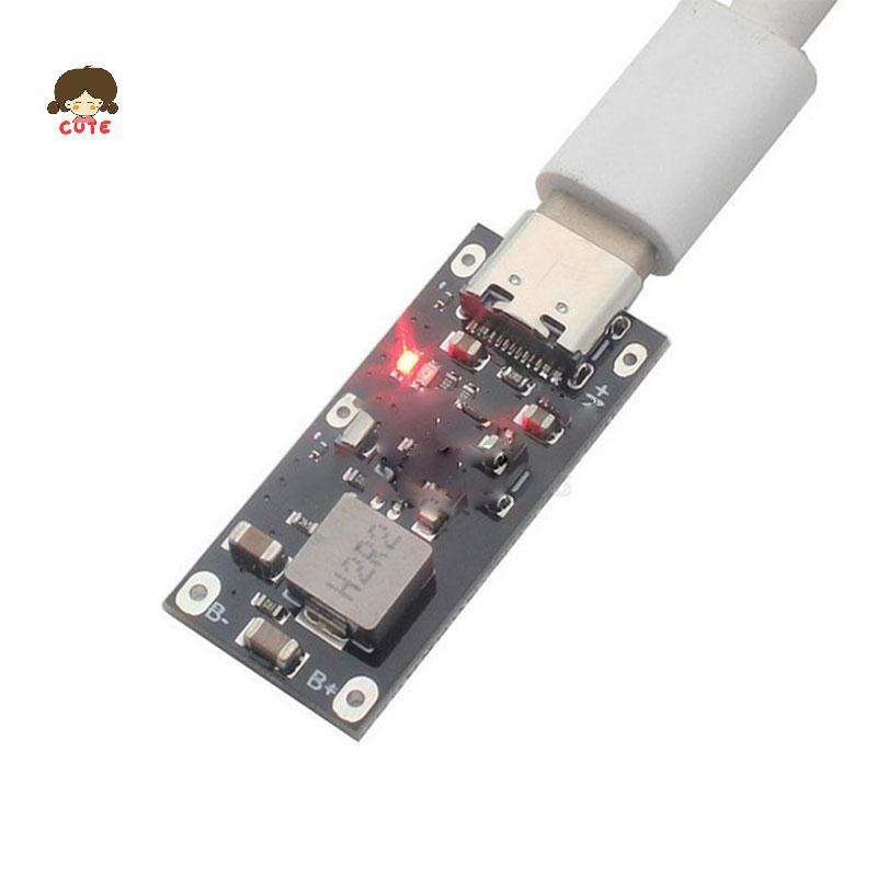 Annag Type-C USB 5V 3A 3.7V 18650 Lithium Li-ion Battery Charging Board ...