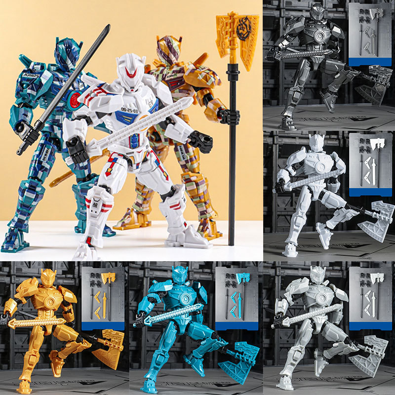 New Gipsy Danger Action Figure Lucky 13 Dummy Robot Movable Joints ...