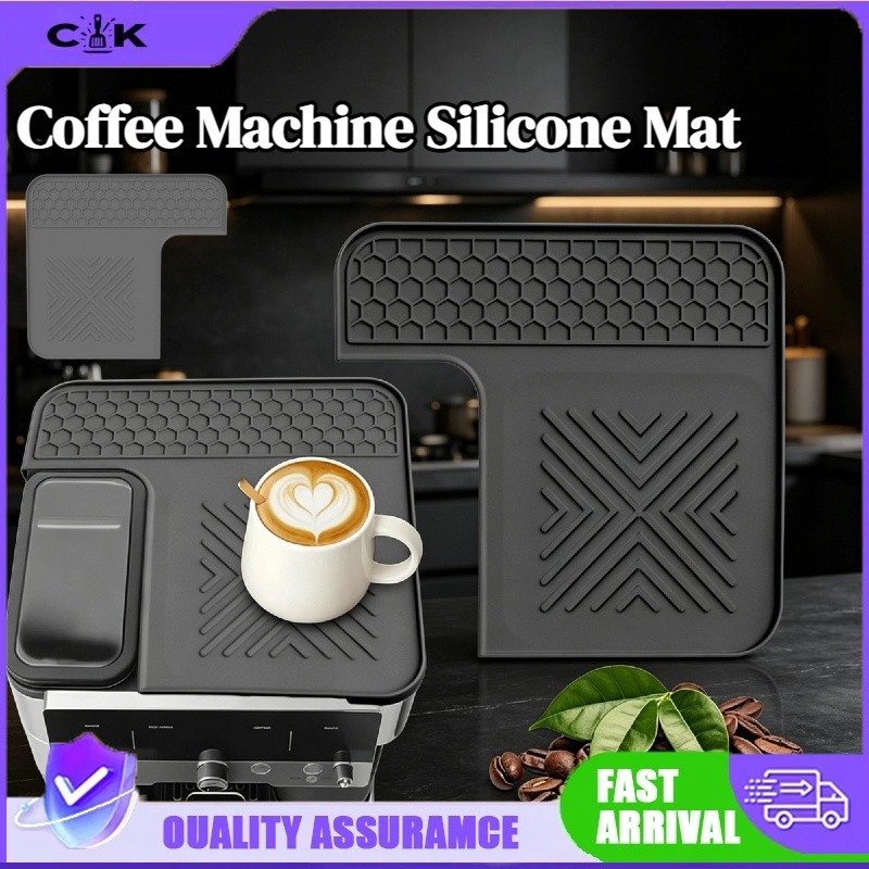 3in1 Coffee Maker Mat Non-Slip Heat Resistant Food-Grade Coffee Bar ...