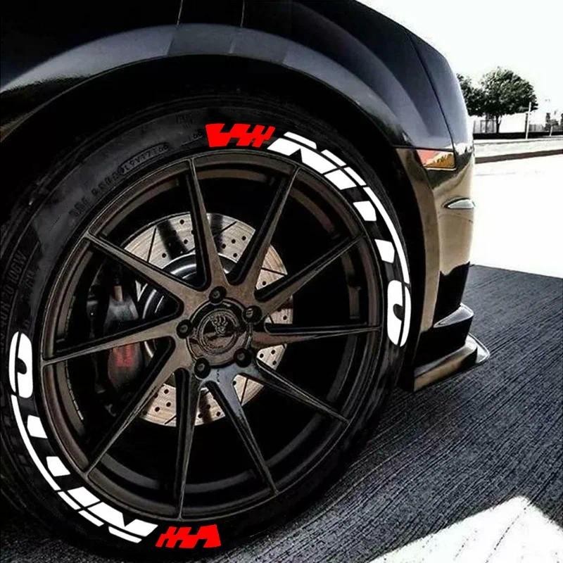 Tire Letters Stickers Car Tyre Stickers Lettering Wheel Logo letters ...