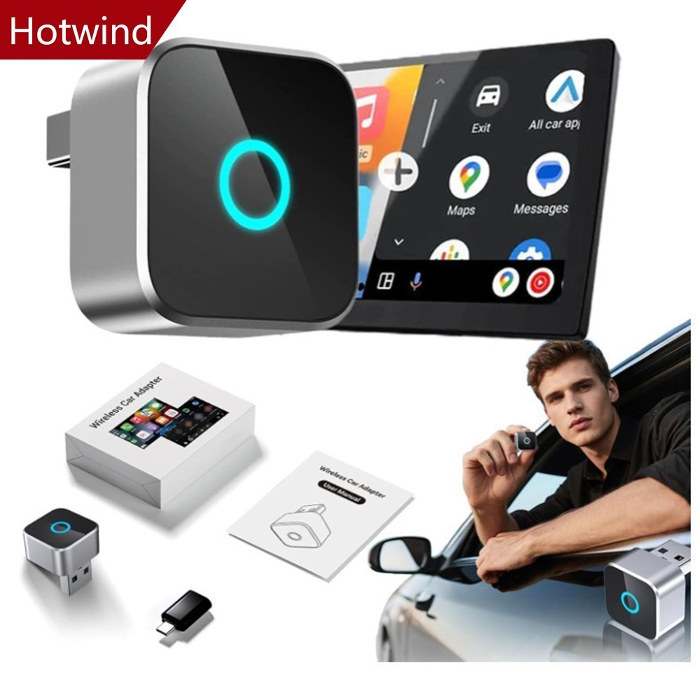 For Ottocast Mini Cube 3.0 Wireless CarPlay Android Auto Car Adapter 2 ...