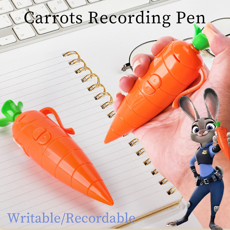 Zootopia 2 Carrots Fun Toys Judy Carrots Recording Pen Souvenir Toys ...