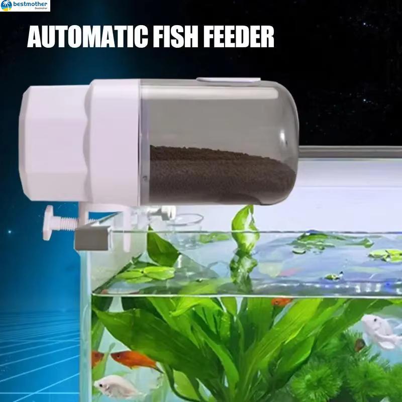 Automatic Fish Feeder - 3-Speed Timer for Aquarium Fish Tank | Shopee ...
