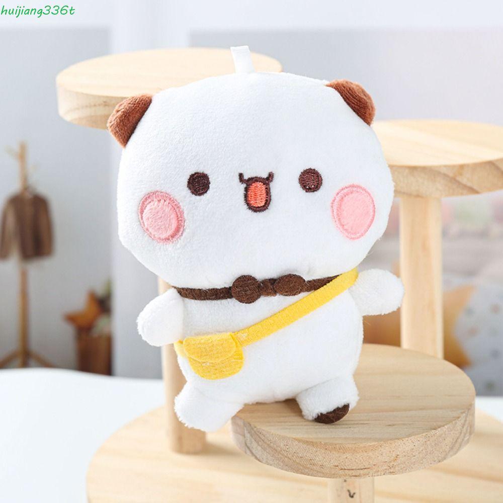 HUIJIANG Bubu and Dudu Keychain, Panda Stuffed Animal Bubu Dudu Plush ...