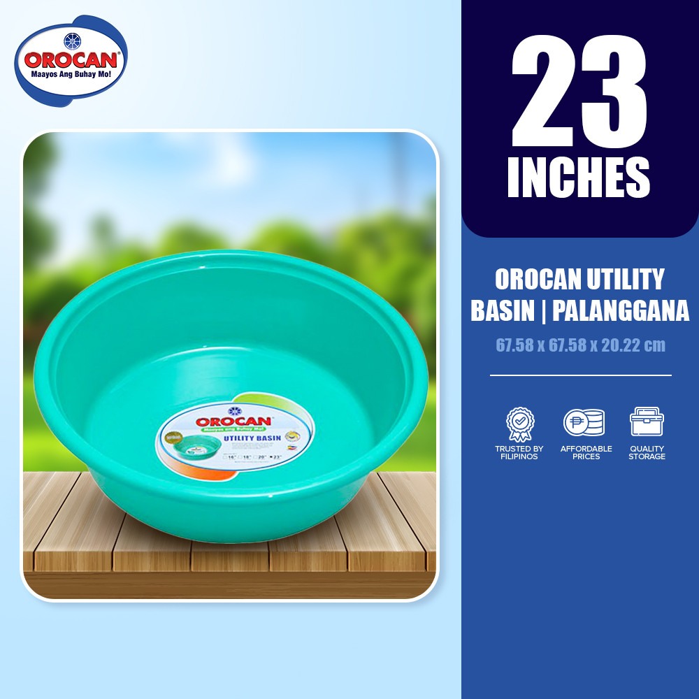 Orocan Utility Basin 23 in | Palanggana | Shopee Philippines