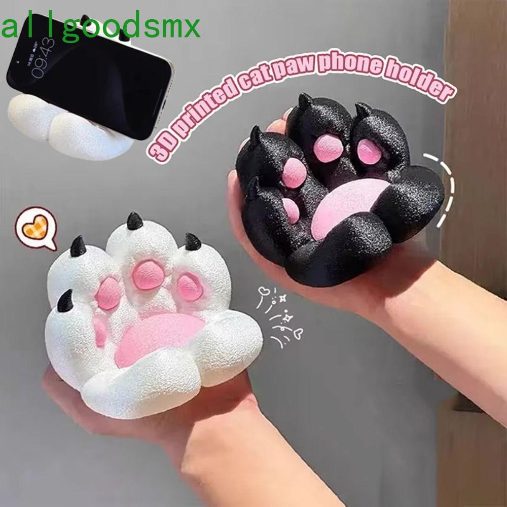 ALLGOODS Cat Paw Phone Stand, 3D Printed Universal Mount Desktop Mobile ...