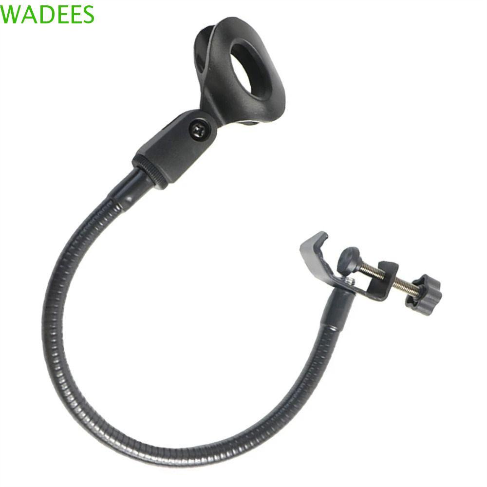 WADEES Microphone Stand Mount Adapter Universal Microphone Clip ...