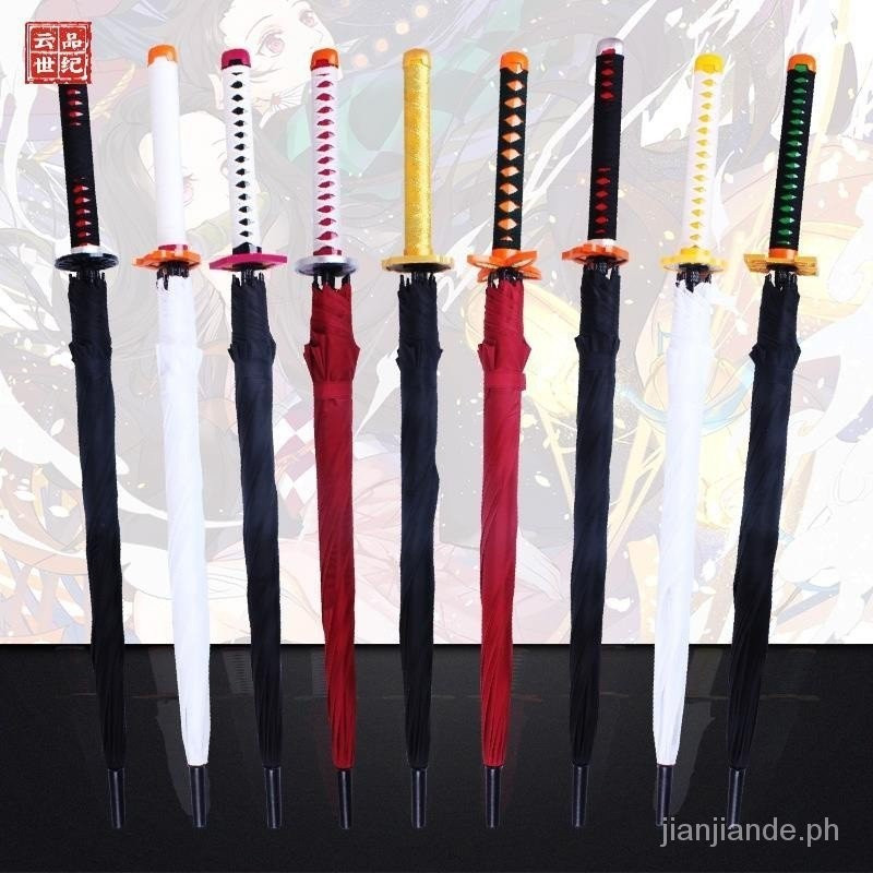 【In stock】Knife Umbrella Samurai Knife Umbrella Anime Umbrella Long ...