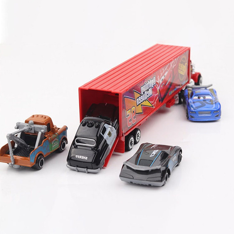 JIN 7Pcs/Set Diecast PVC Car Model Toys Disney Pixar Car Lightning ...