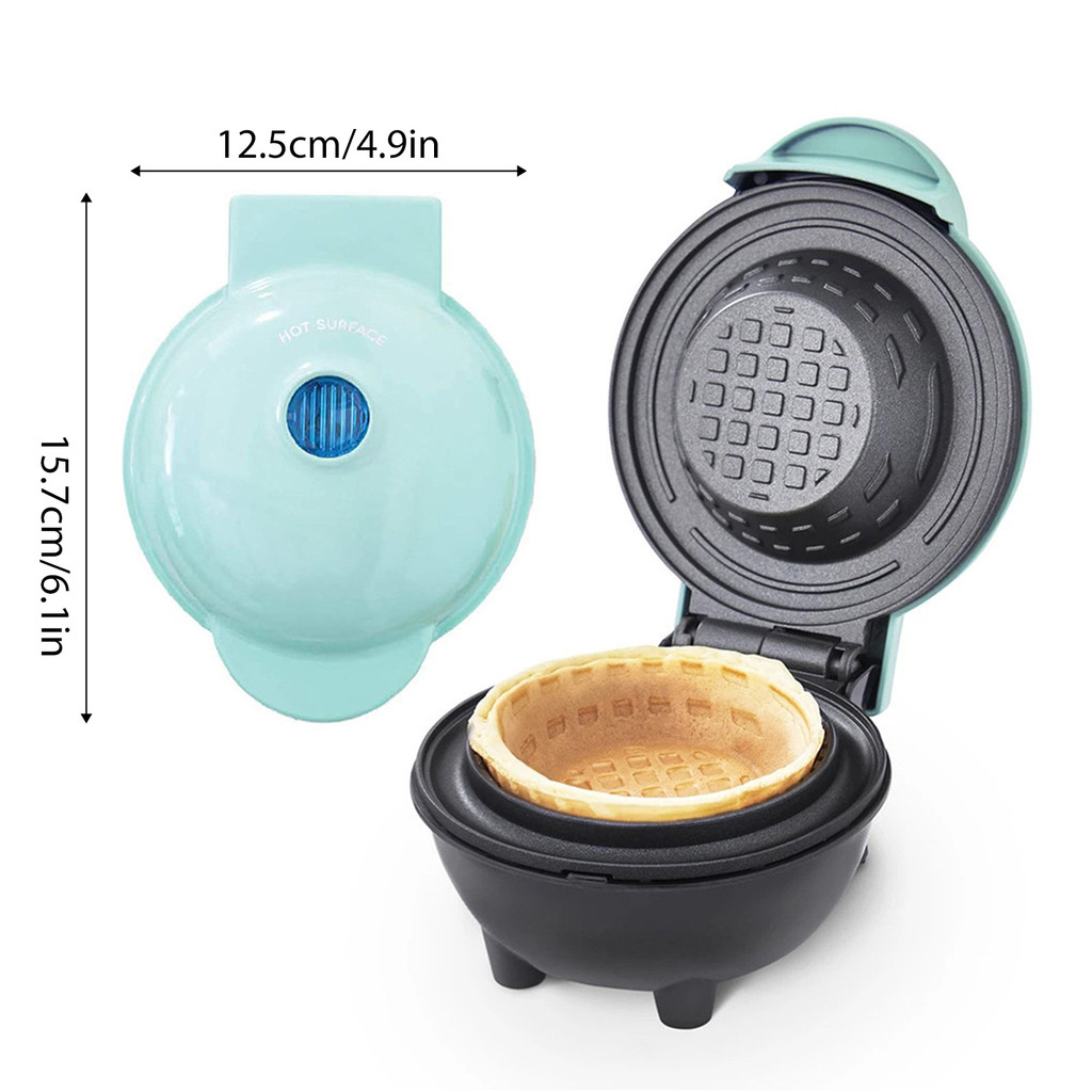 NEWARRIVAL Waffle Bowl Maker - 3-in-1 Breakfast Appliance for Egg Tarts ...