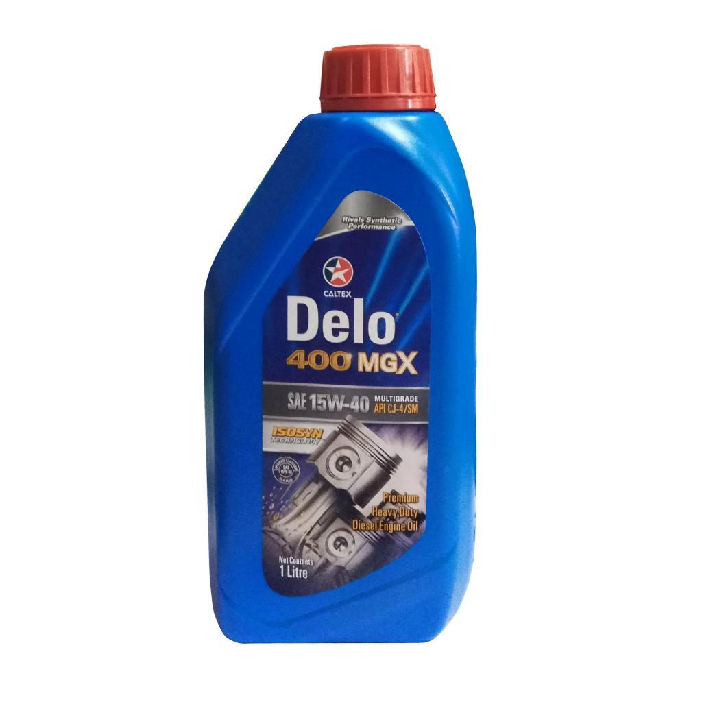 Caltex Delo® 400 MGX Multigrade SAE 15W-40 1 Liter High Speed Engine ...