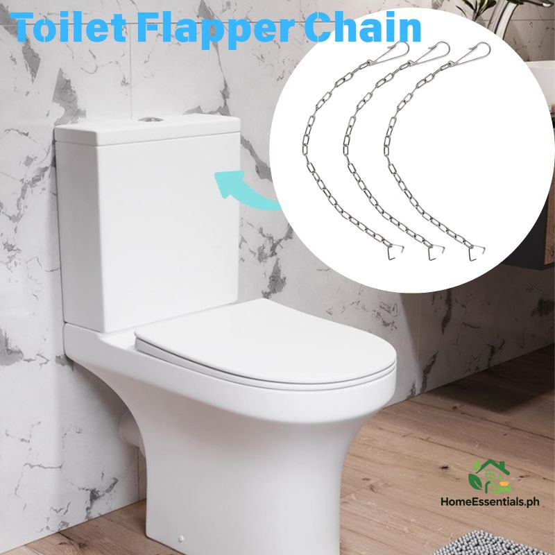3PCS Stainless Steel Toilet Flapper Lift Chain Toilet Bowl Chain ...