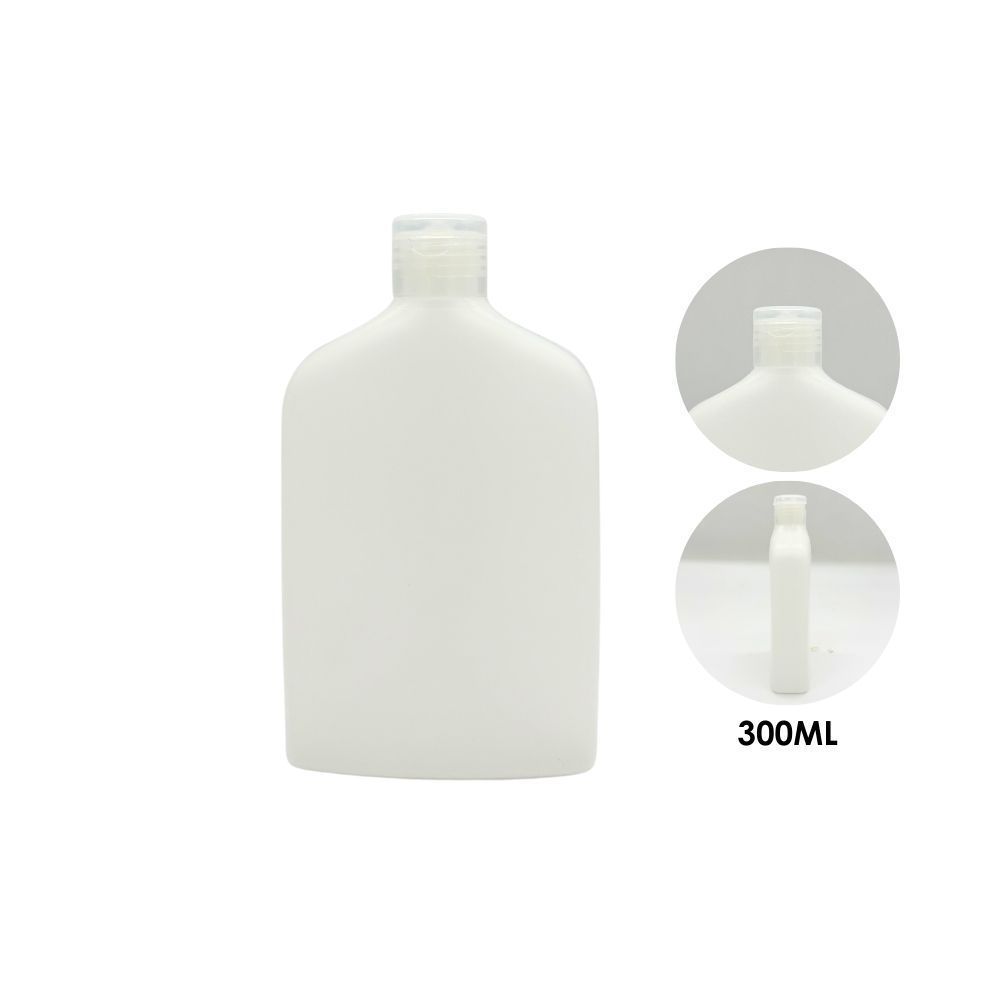Designer HDPE Transparent Plastic Refill Bottle - 300ML (BB) | Shopee ...