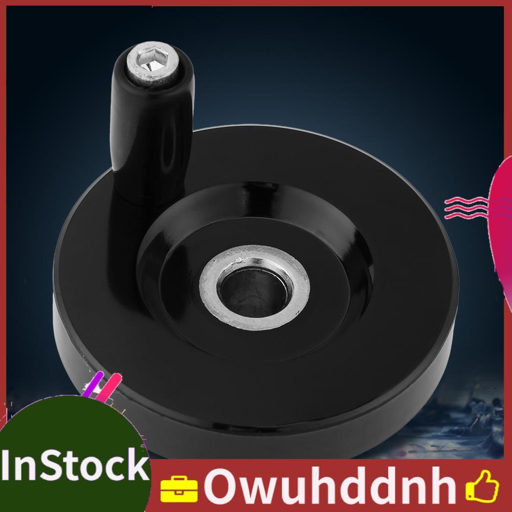owuhddnh Wifehelper 1Pcs Black Lathe Milling Machine Rear Ripple Hand ...