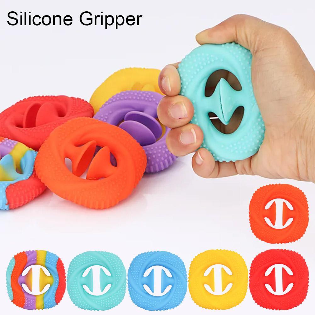 Silicone Grip Finger Strength Trainer Hand Exercise Grip Grip Ball ...