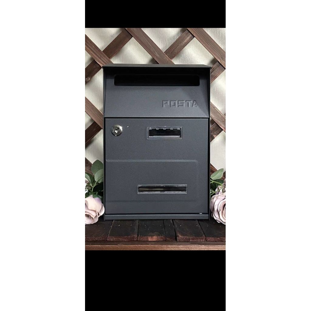 Villa Mailbox Outdoor Iron European-Style Waterproof Mailbox Suggestion ...