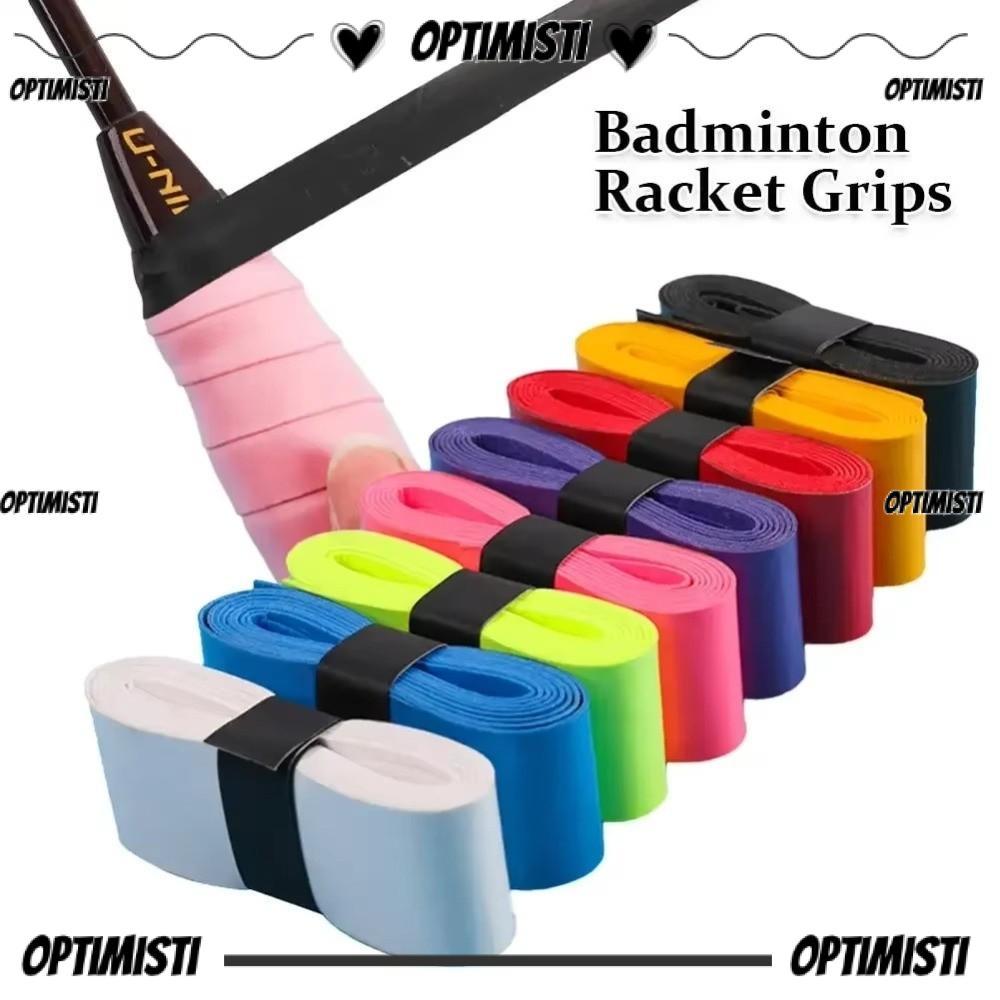 OPTIMISTI Badminton Handle Wrap Tape, PU Non-slip Badminton Racket ...