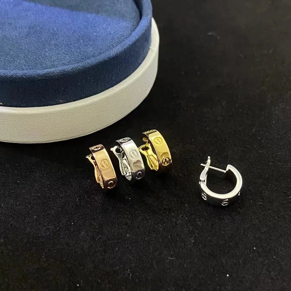 Cartier New Model [Purchasing Agent Level]Ear Tapping Girl New Screw ...