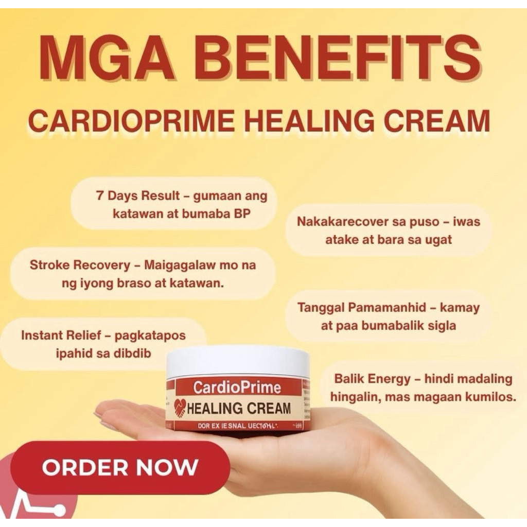 3pcs cardio prime healing cream | Shopee Philippines