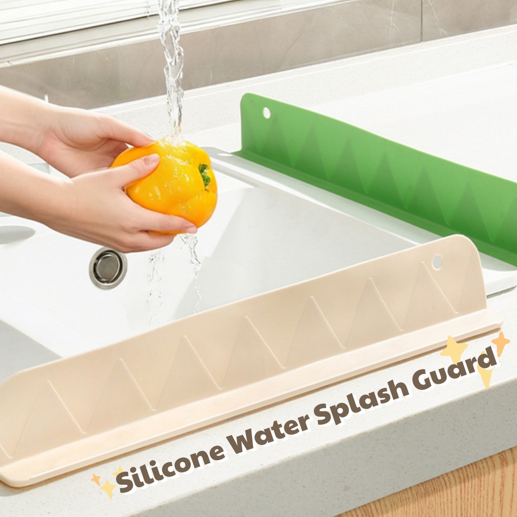 Silicone Suction Cup Sink Splash Guard Sink Backsplash Sink Block ...